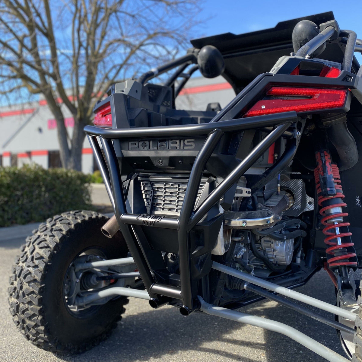 Factory UTV Polaris RZR Turbo R / Pro S Rear Bumper