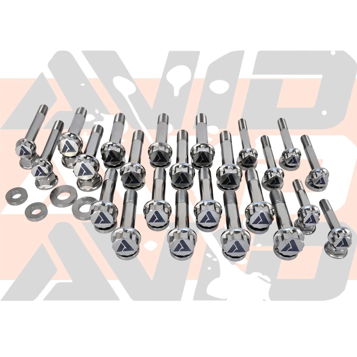 AVID Racing Can-Am Maverick R Stock Front Control Arm Titanium Hardwar
