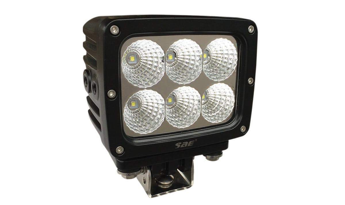 CSI Accessories W4899 4.5" X 5.7" Off-Road LED Light