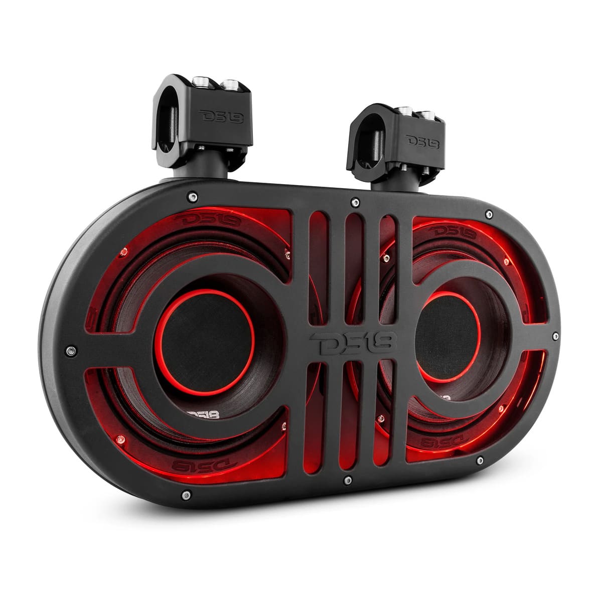 DS18 Dual 8" PRO Roll Cage Sound Bar System w/ Built in 500 Watts RMS