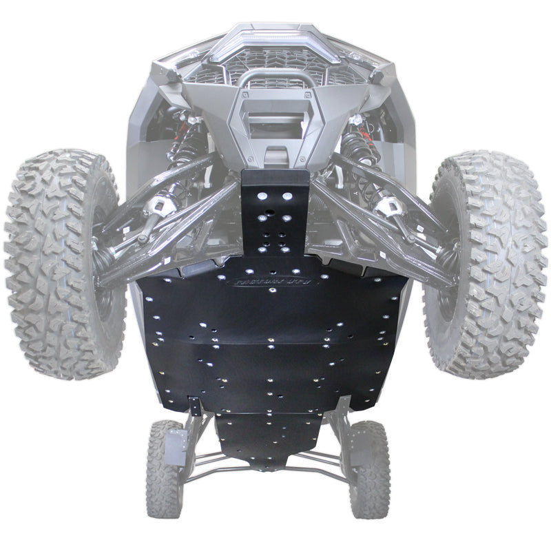Factory UTV Polaris RZR Pro R 4 UHMW Skid Plate