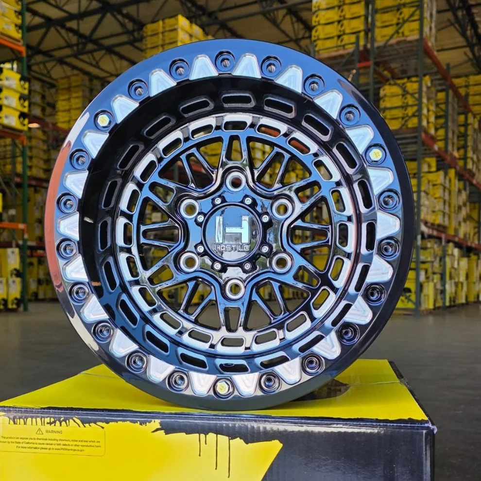Hostile H350 Apex 6 Lug Beadlock Wheel - Blade Cut