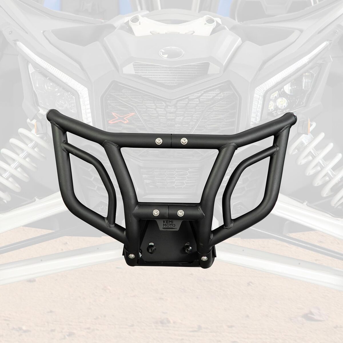 Kemimoto Can-Am Maverick X3 / MAX Spotlight Ready Front Bumper – Fueled UTV