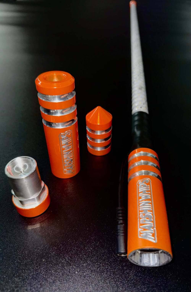 Marshin Whips Game Changer Single Whip - Orange Edition
