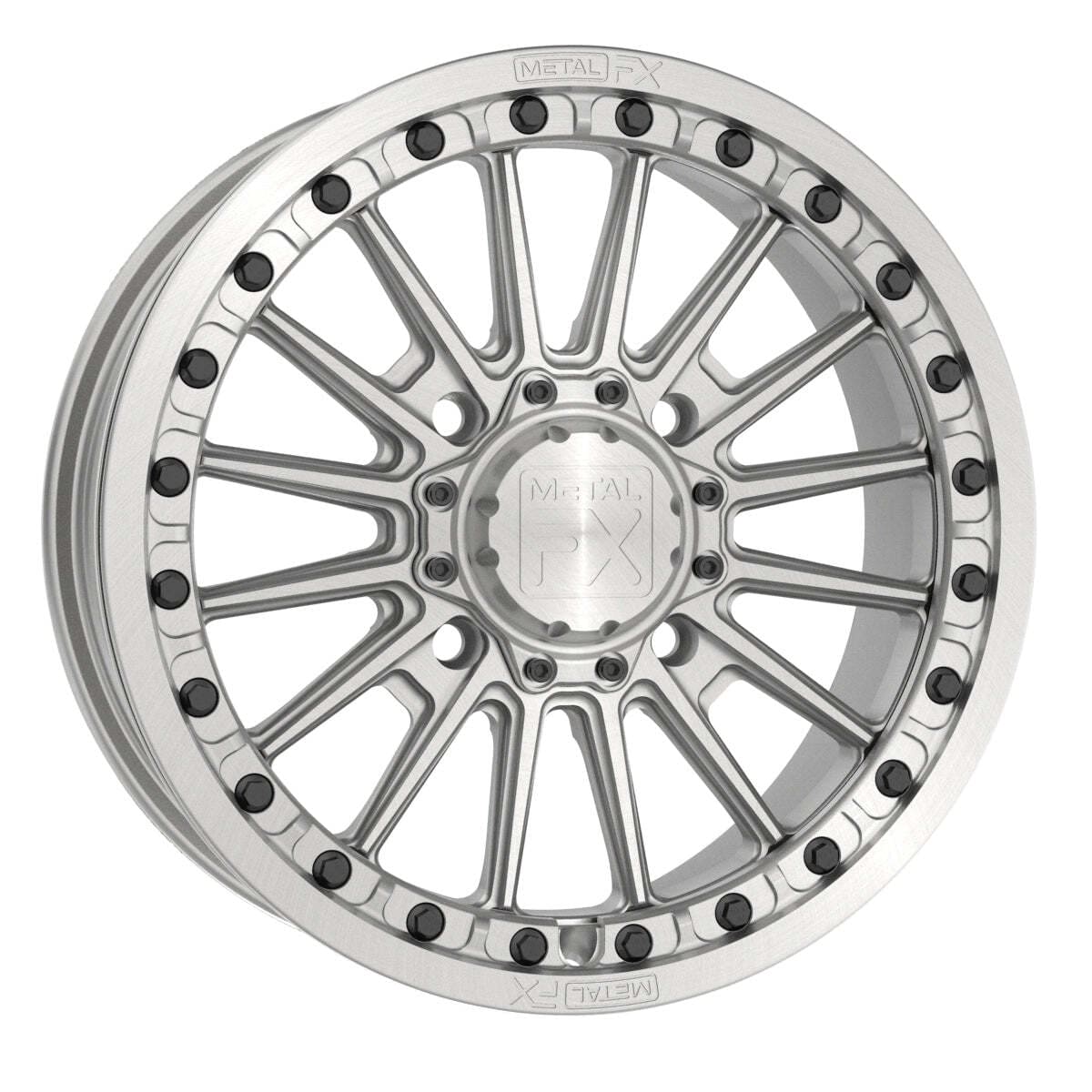MetalFX 15" Delta Forged Monoblock Beadlock - 4 Lug