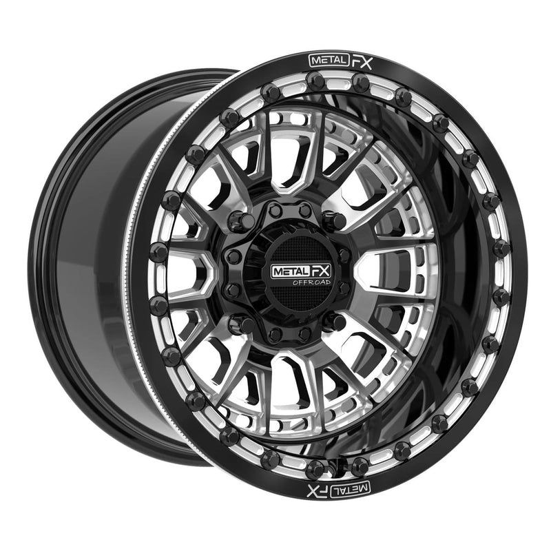 MetalFX Slayer Beadlock - Gloss Black Contrast Cut