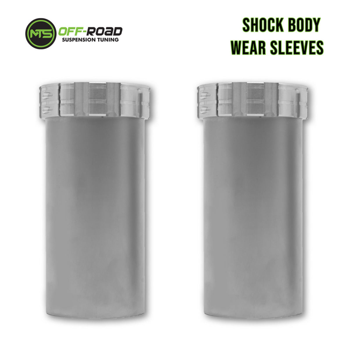MTS Off-Road Shock Body Wear Sleeves w/ Crossover Rings