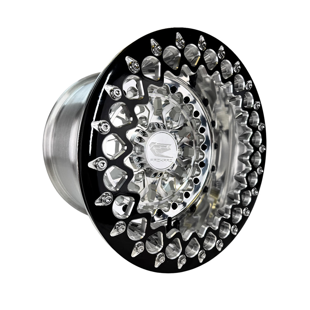 Packard Performance Apollo FF Forged Polished Beadlock Wheel (6 Lug)
