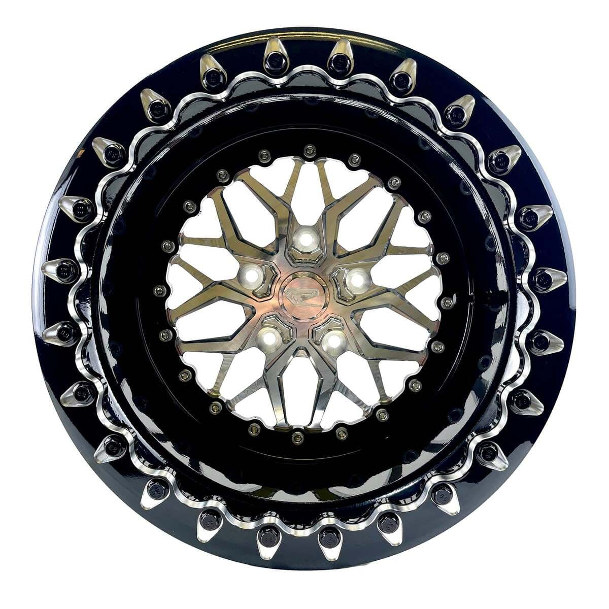 Packard Performance Polaris RZR Pro R Impact - Beadlock - Silver 5x4.5