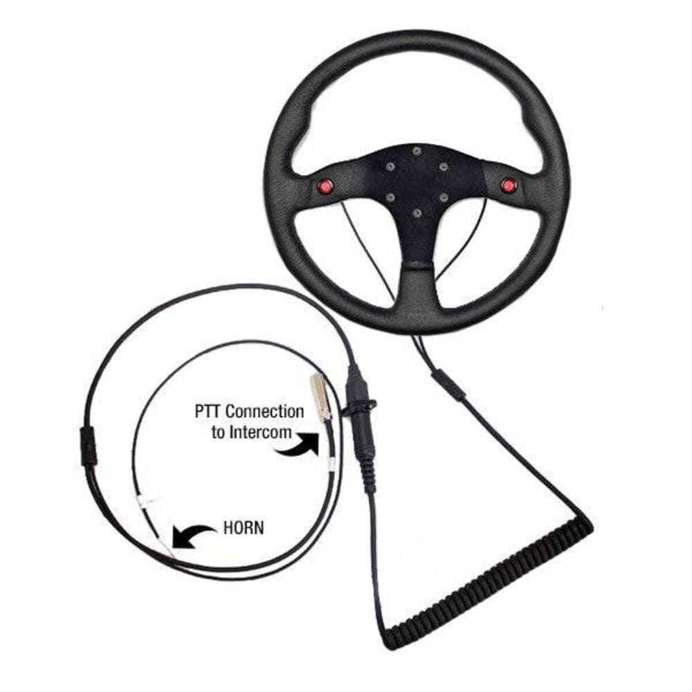 PCI Race Radios PTT Quick Disconnect Steering Wheel Two Wires