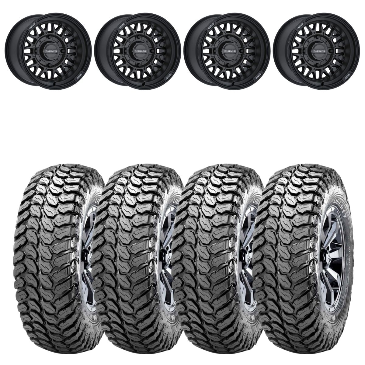 Raceline A13B Omega & Maxxis Liberty Performance Off Road Wheel & Tire
