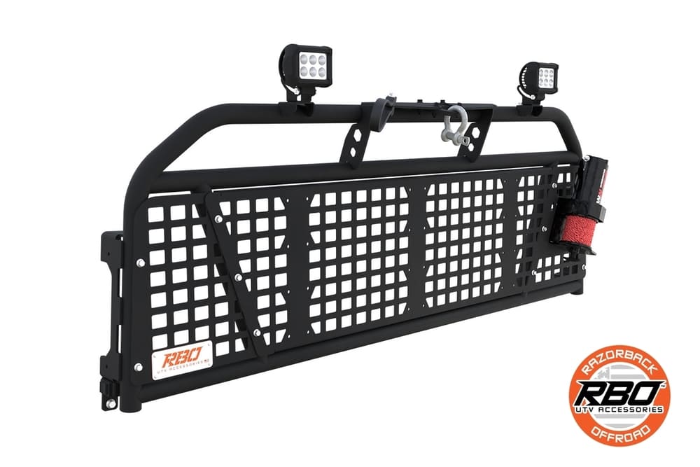 Razorback Off-Road Polaris Ranger XD 1500 Sidepuller Winch Rack ...