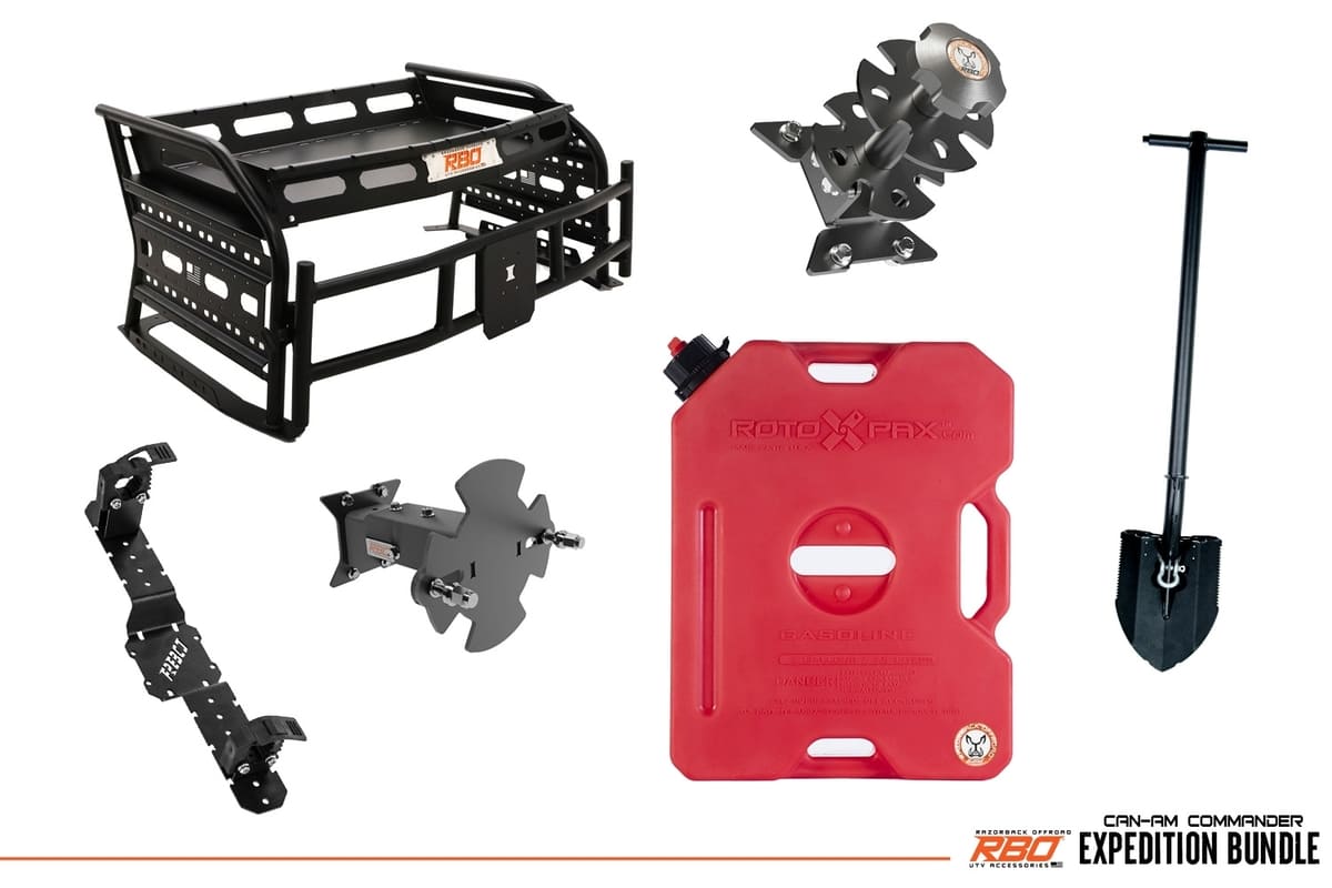 Razorback Offroad Can-Am Commander Expedition Bundle