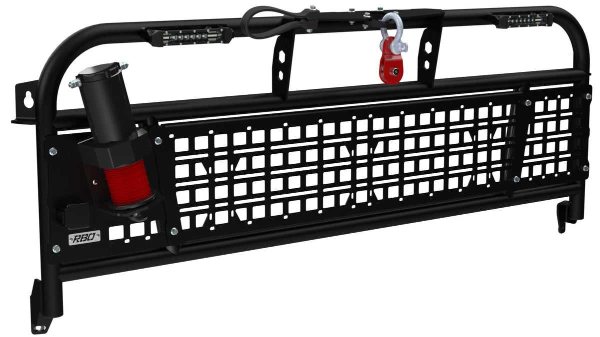 Razorback Offroad CF Moto U10 Sidepuller Winch Rack