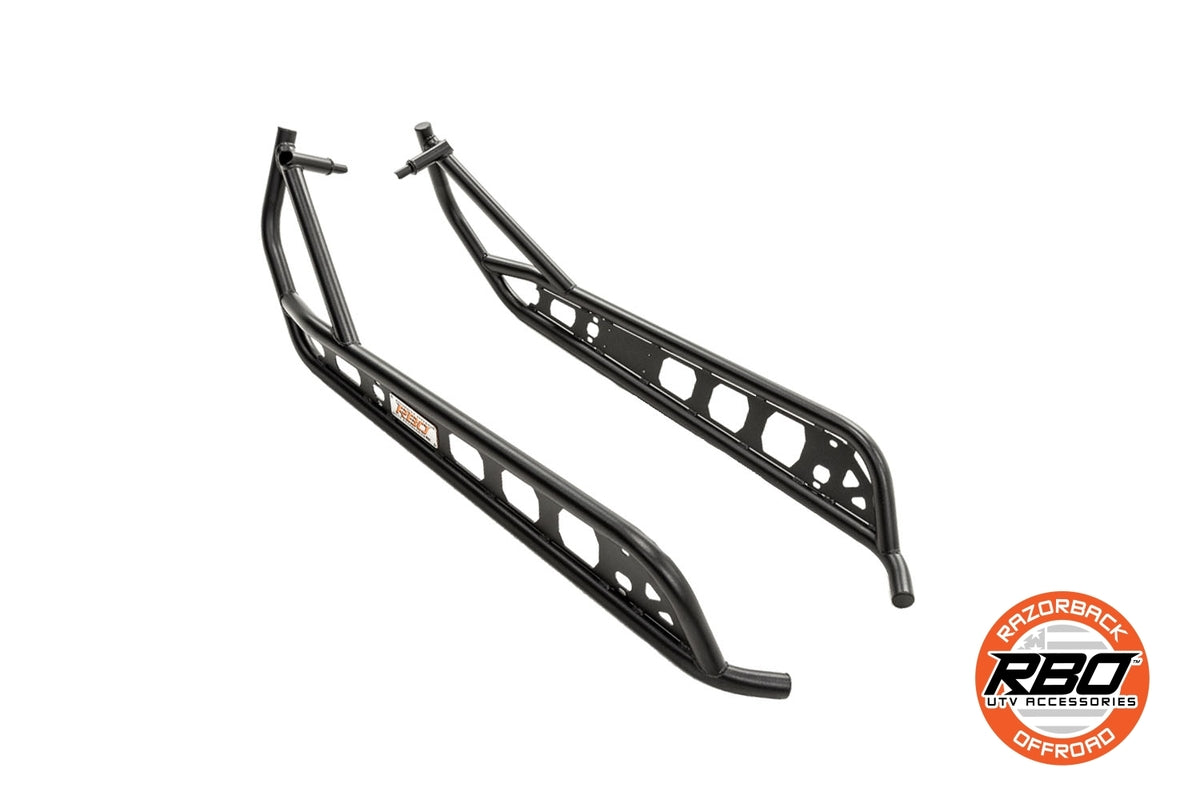 Razorback Offroad Polaris RZR Pro & Pro XP Series Black Rock Sliders