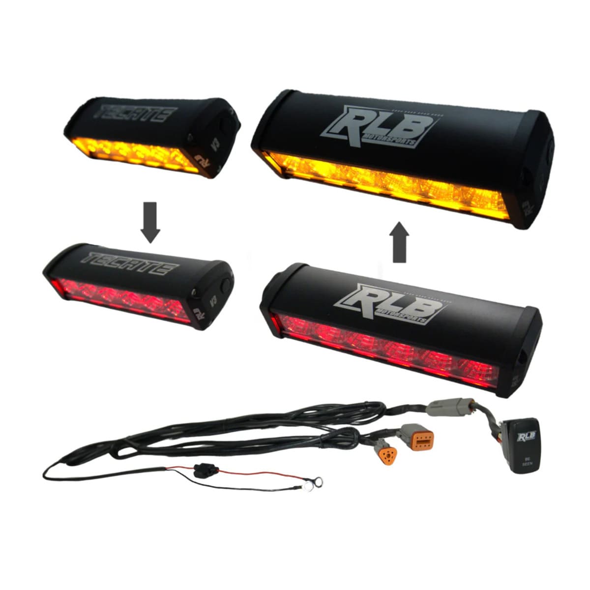 RLB Motorsports Tecate Split 6" Dual Chase Lights