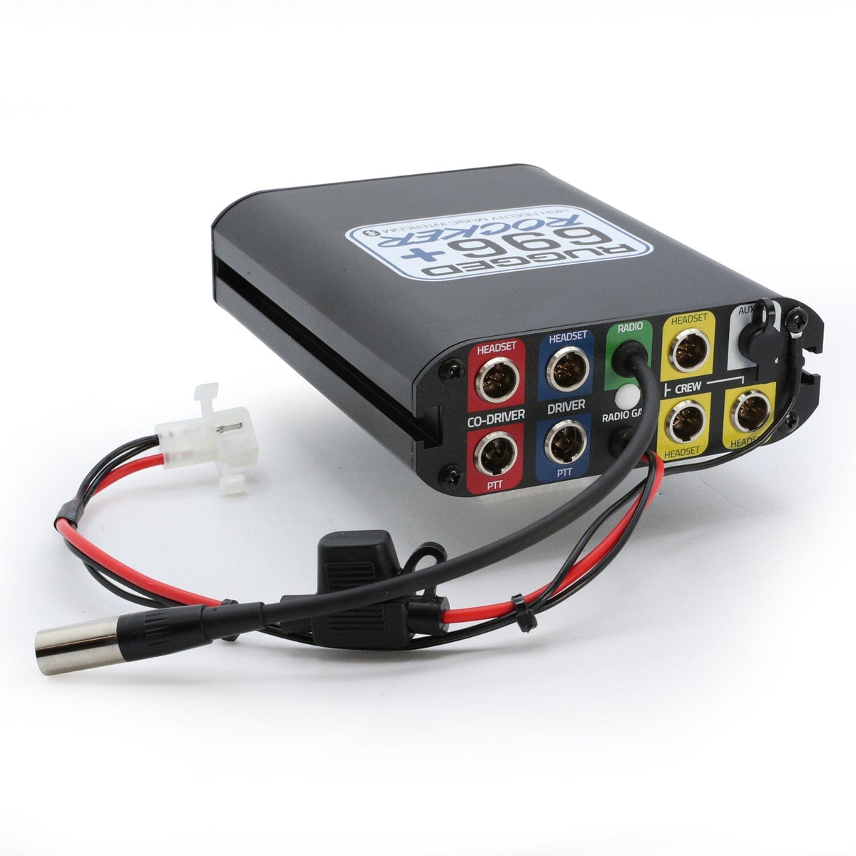 Rugged Radios STX STEREO Remote Head Complete Master Communication Kit