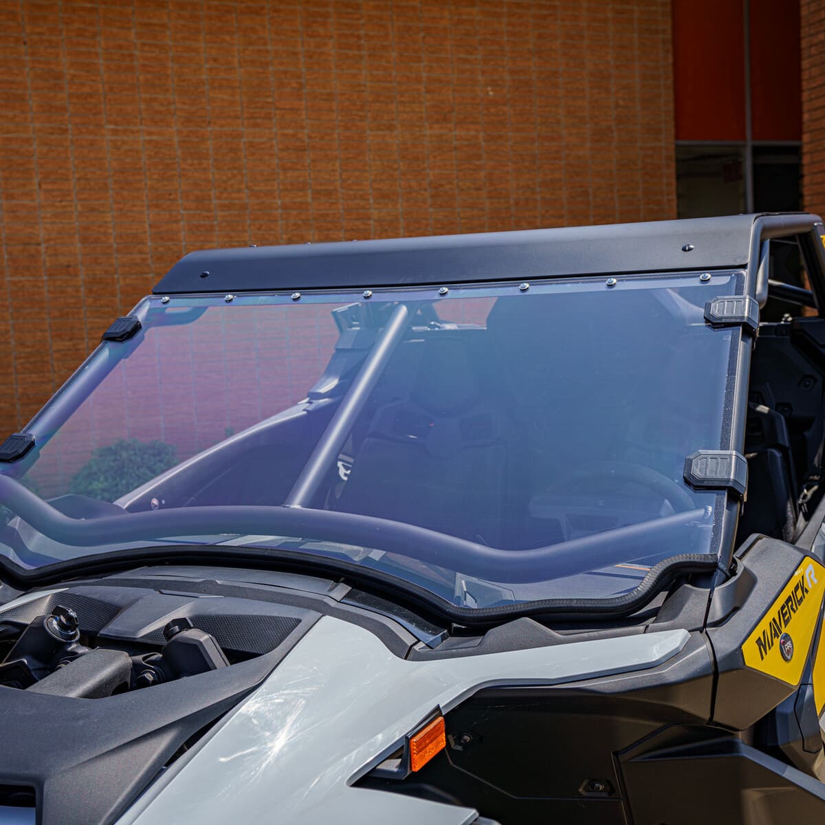 S3 Power Sports Can-Am Maverick R Custom Roll Cage Windshield