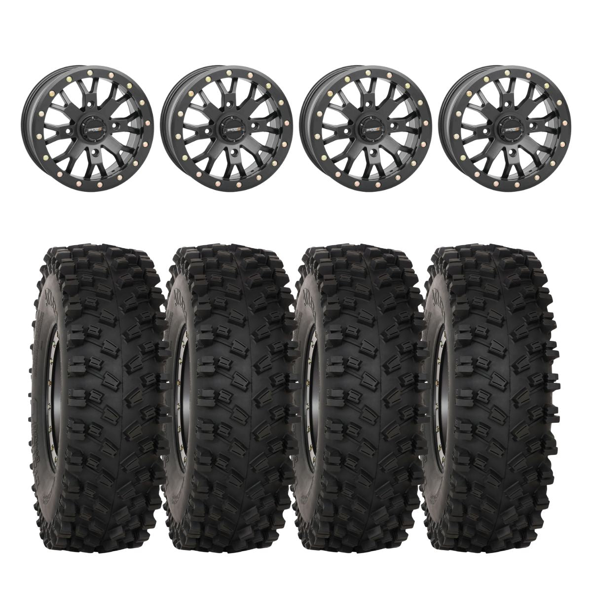 System 3 Black SB-4 Beadlock & System 3 ATX470 All Terrain Xtreme Whee