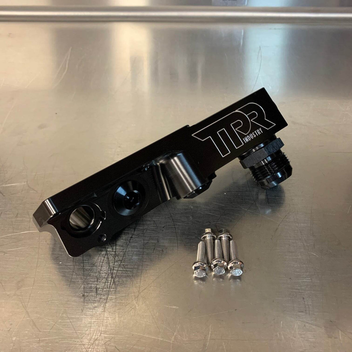 TPR Industry RZR Billet Breather Block - Black