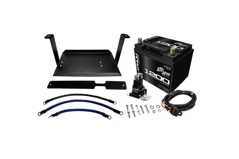 UTV Stereo Polaris Xpedition 2nd Battery Kit